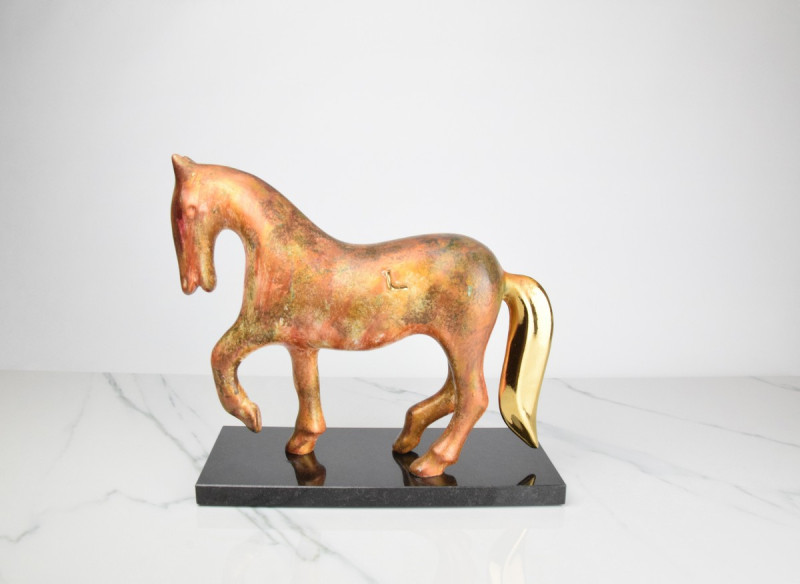 LIPICANEC – KRALJEVI KONJ – UNIKATNA GLAZURA (1) | Oskar Kogoj